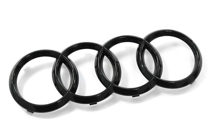 SONDERANGEBOT - AUDI RINGE BLACK EDITION EMBLEM — Autohaus Liewers ...